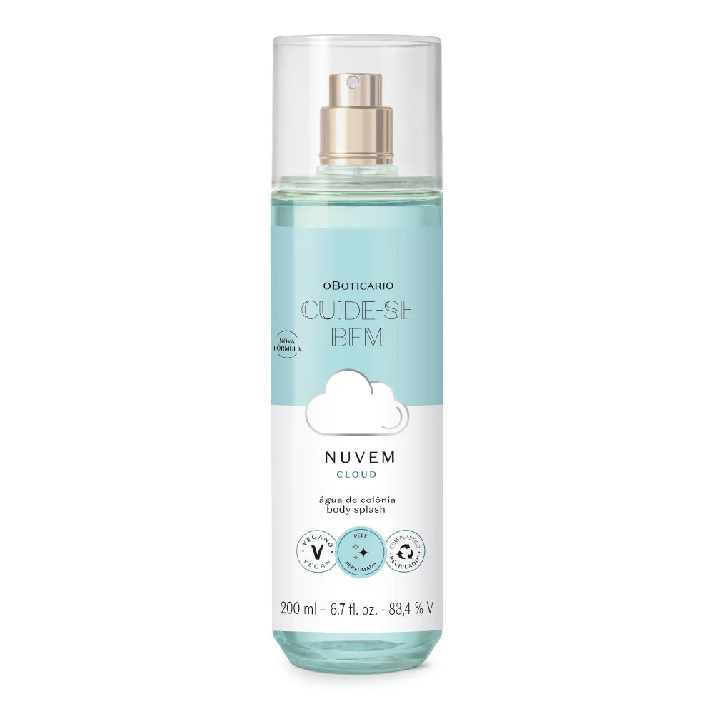 O Boticário Cuide-se Bem Nuvem (Cloud) Body Splash Deodorant 200ml ...